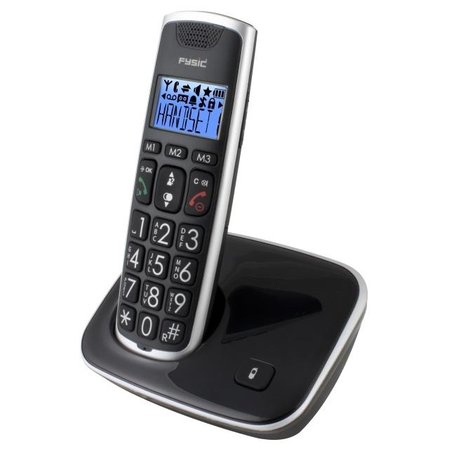 FX-6000 Fysic Big Button DECT Phone - 6DA4 Phone Service